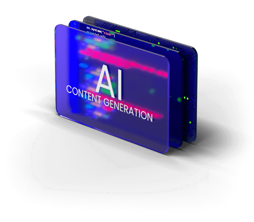 AI Content Generation Platform - Tangram Holo