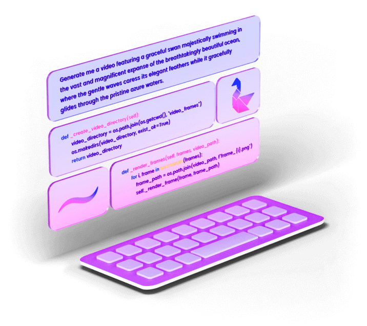 AI Content Generation Platform - Tangram Holo